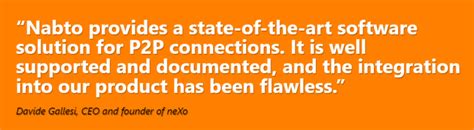 Full Stack Nabto Edge Tunnel Video App Demo Nabto