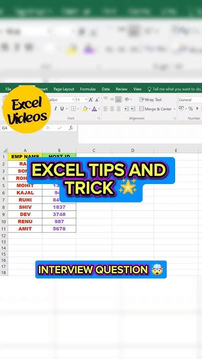 excel tips and tricks excel youtube shortfeed shorts youtube