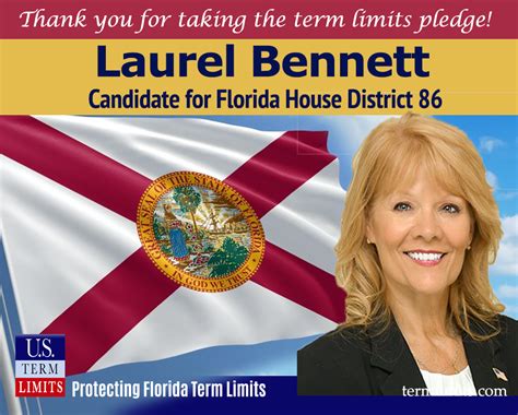 U S Term Limits Praises Laurel Bennett For Signing Pledge Term Limit