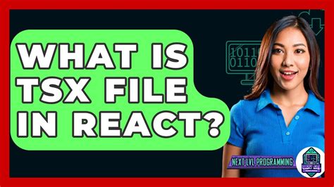 What Is Tsx File In React Next Lvl Programming Youtube
