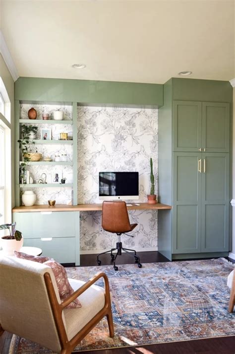 Creating Your Home Office Using Ikea Sektion Kitchen Cabinets Artofit
