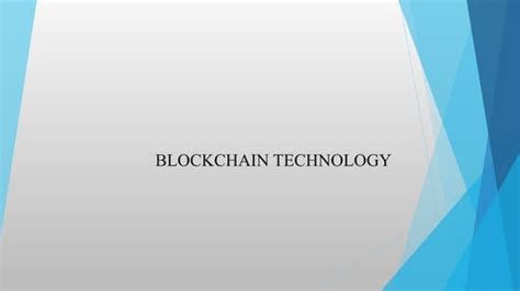 5 Core Blockchain Technology Concepts Ppt