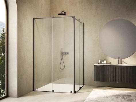 S Lite Sc Corner Glass Shower Cabin With Sliding Door By Provex