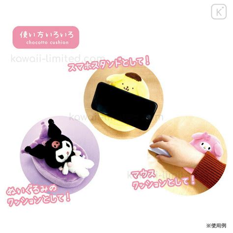 Japan Sanrio Smartphone Stand Mouse Cushion Bad Badtz Maru Kawaii
