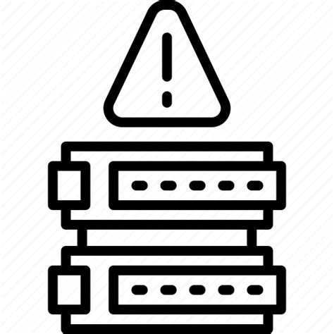 Server Danger Alert Protection Cyberspace Icon Download On Iconfinder