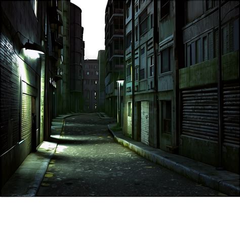 Download Dark Urban Alleyway Png 06242024
