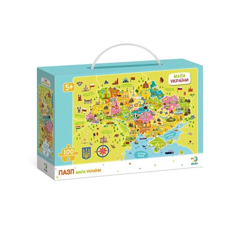 ПАЗЛ Dodo МАПА УКРАЇНИ ціна 234 грн — Prom Ua Id 1676965358