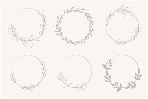 Flower Wreath Vector Free At Ruby Mcdougall Blog