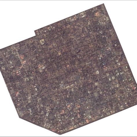 Map Of The Study Area Showing The Five Enumeration Areas In The