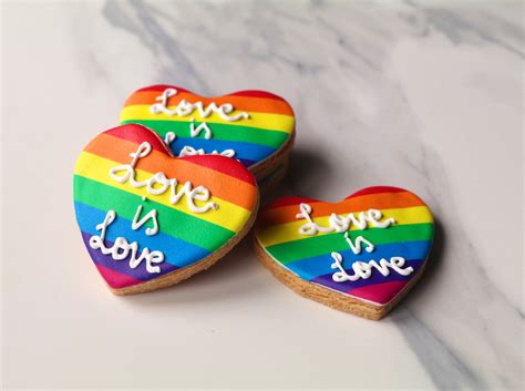 Love Is Love Cookies Baking Maniac
