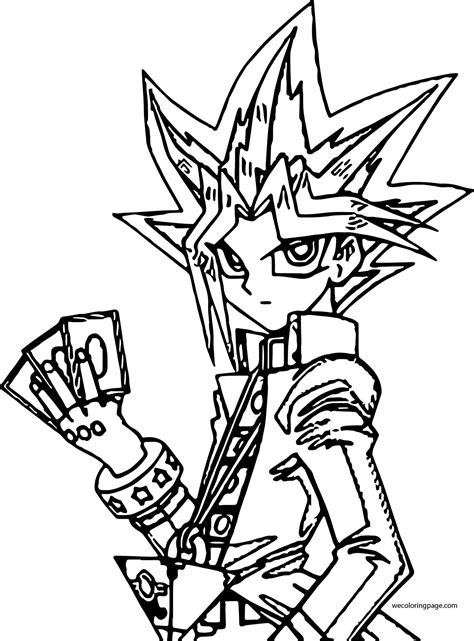 Yu Gi Oh Coloring Pages
