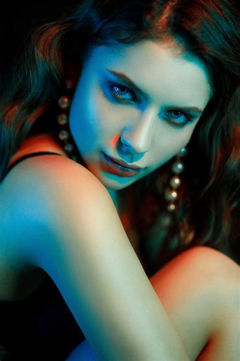 Wallpaper Ivan Vedernikov Women Brunette Long Hair Wavy Hair