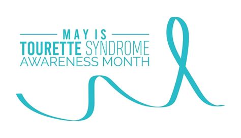 Premium Vector Tourettes Awareness Month Observed Every Year In May