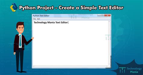 Technology Mania Notepad In Python