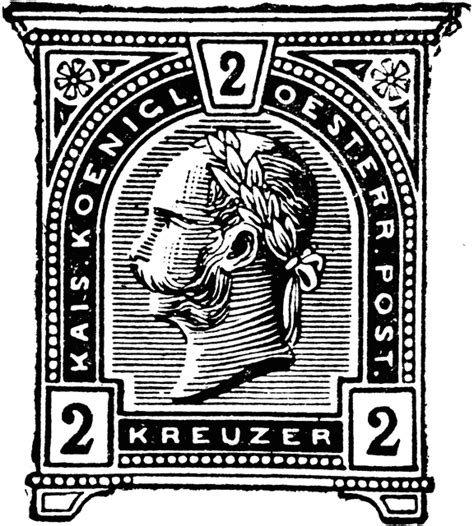 Austria 2 Kreuzer Wrapper 1890 Clipart Etc