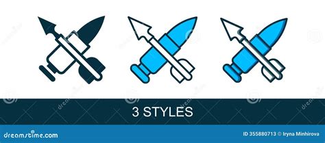 Filled Outline Crossed Bullet With Arrow Icon Isolated On White Background Vector Filled Outline Crossed Bullet With Arrow Icon Isolated On White Background Vector