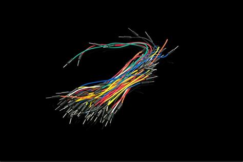 Arduino Jumper Cables M M 65 Pack رسا الکترونیک