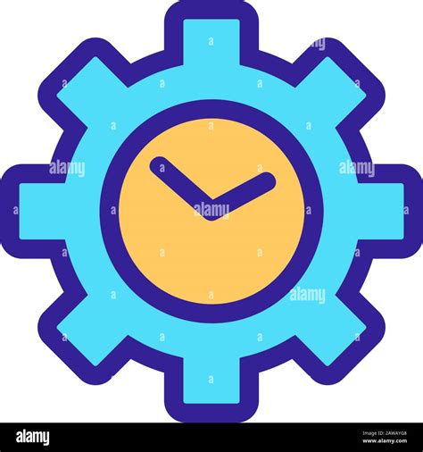 Automation Icon Vector Isolated Contour Symbol Illustration Stock Vector Image And Art Alamy