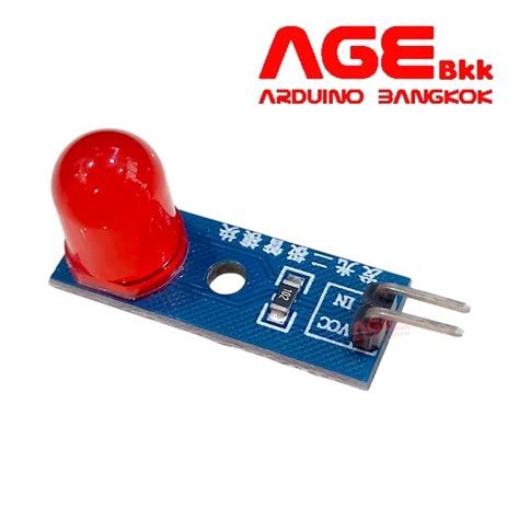 โมดูล led สีแดง 10mm led module 10mm red agebkk จำหน่ายและนำเข้า