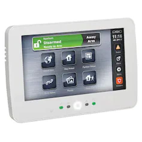Dsc Intrusion Detection Keypad Hs2lcdn Hardwired Keypad For Psp Neo