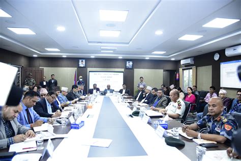 सिंहदरबारमा विपद् जोखिम न्यूनीकरण तथा व्यवस्थापन समितिको बैठक जारी