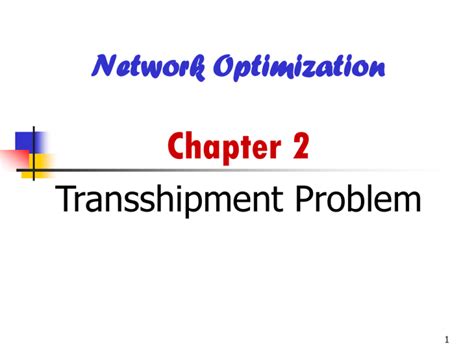 The Network Simplex Method