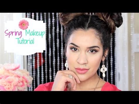 Fresh Spring Makeup Tutorial Nikki Glamour Youtube
