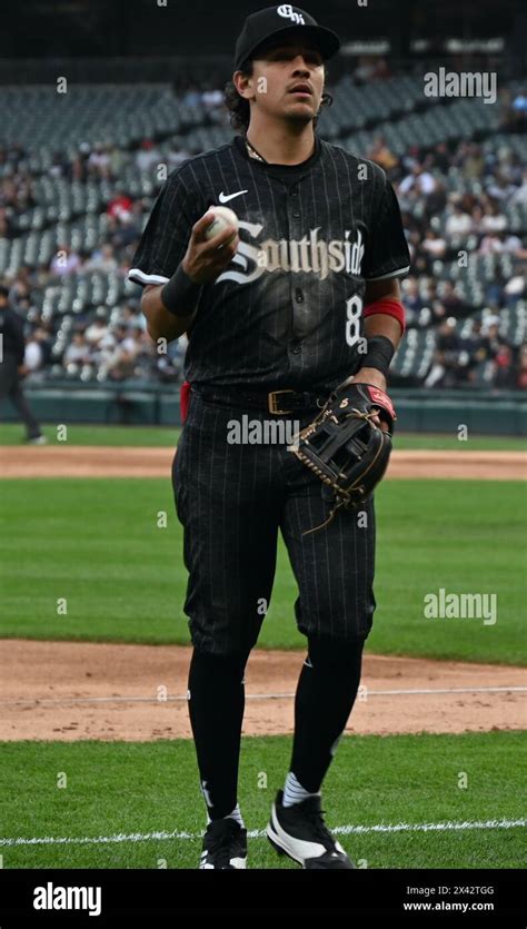 Chicago United States 29th Apr 2024 Nicky Lopez 8 Of The Chicago