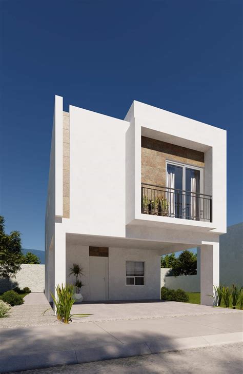 122A Render Realista 3d Mexico Modelo De Casa 122 Scalable
