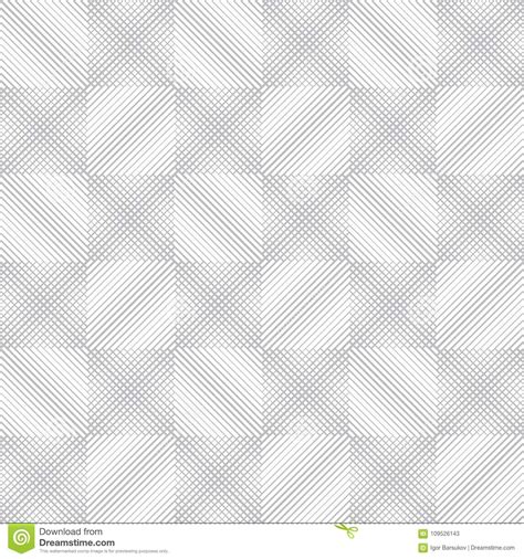 Vector Seamless Pattern Stock Vector Illustration Of Grid 109526143