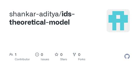 Github Shankar Adityaids Theoretical Model