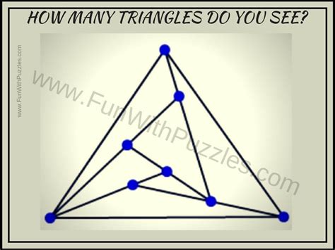 Count Number Of Triangles Easy Picture Brain Teasers