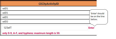 Display Error Message Below Text Box Using