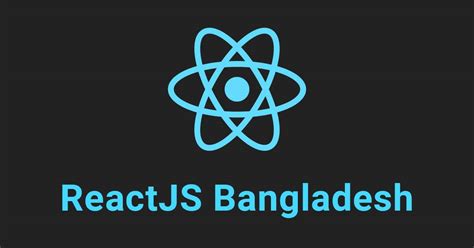 Reactjs Bangladesh Facebook