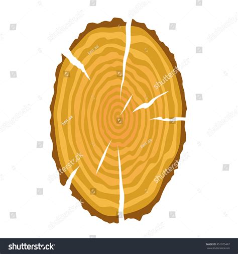 Tree Rings Illustration Vector Illustration Stock Vector Royalty Free Shutterstock