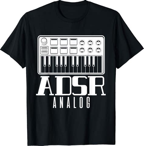 Amazon ADSR Modular Life Waveform Synth Nerd Synthesizer T Shirt