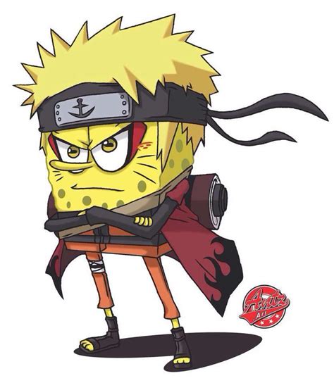 Spongebob Is Naruto😂 Anime Amino