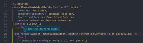Find References Not Working · Issue 3379 · Scalametametals · Github