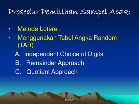 PPT SAMPEL ACAK SEDERHANA SIMPLE RANDOM SAMPLING PowerPoint Presentation ID