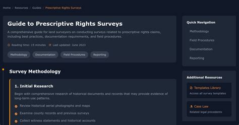 Guide To Prescriptive Rights Surveys Learn Surveying