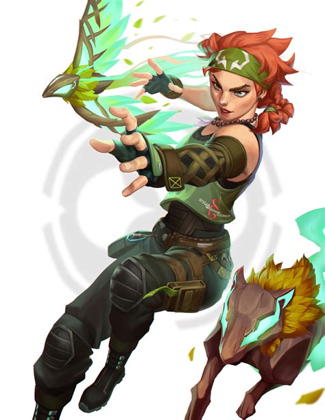 Artstation Valorant Skye Fanart