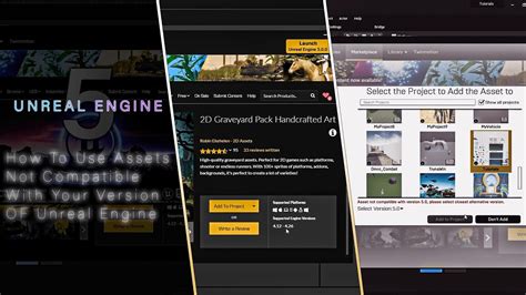 Unreal Engine How To Use Assets That Are Not Compatible With UE In UE YouTube