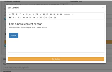 How To Add A Button To A Hyperlink In A Basic Content Section Fithive