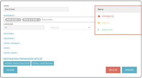 Filter Labels HelpDocs