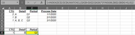 Excel Index Match Based On Multiple Criteria One Is Find And Other Is Max Date Stack Overflow