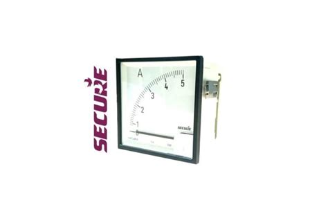 Secure Analog Panel Meter Ammeters Indobazzar