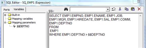 Basic Informatica Tutorial Mapping Parameters And Mapping Variables