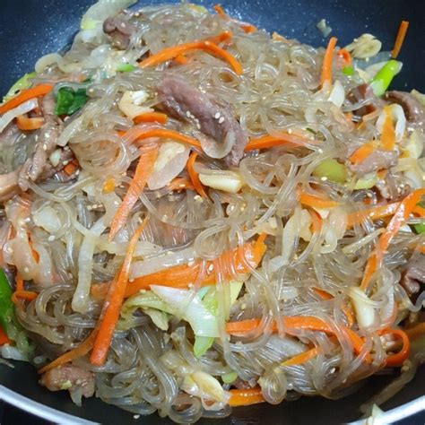 간단하게 잡채 만드는법 잡채 재료