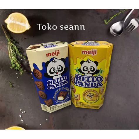 Jual Meiji Hello Panda 45g Shopee Indonesia