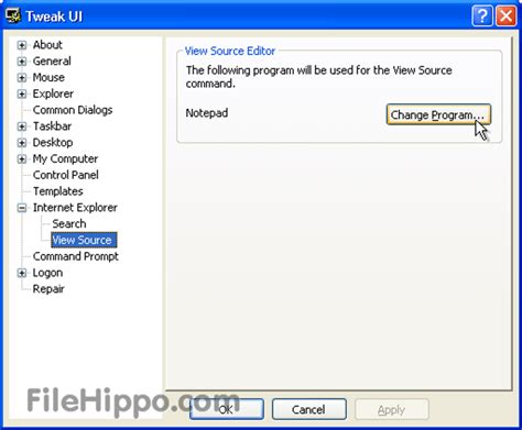 Download Tweak UI 2 10 0 0 For Windows Filehippo Com